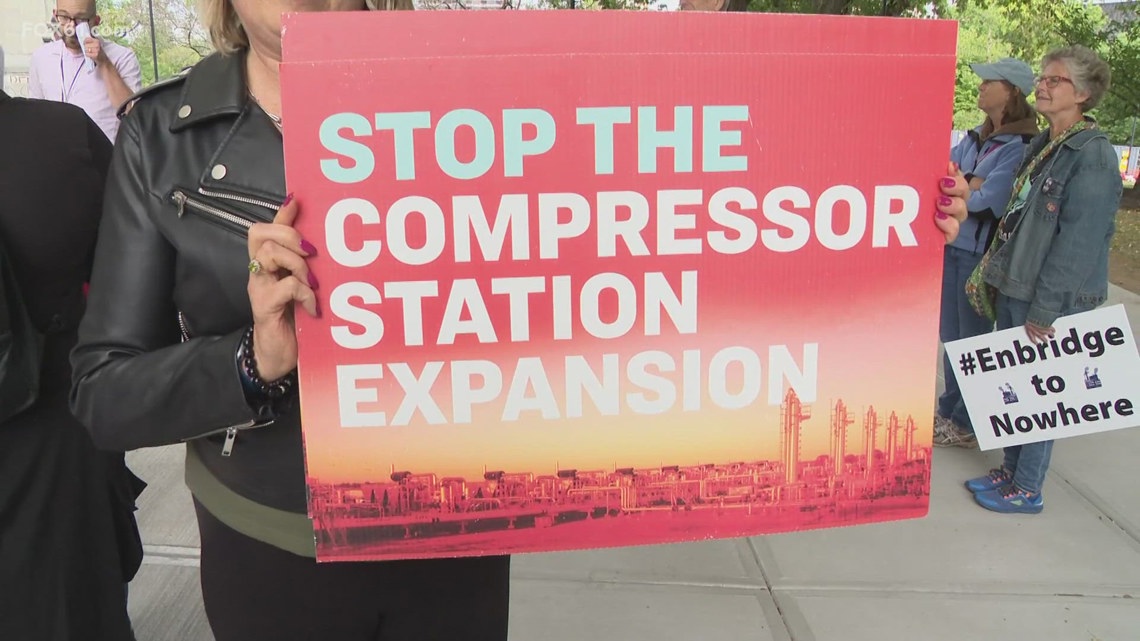 Environmental groups rally against pipeline expansion plans | fox61.com