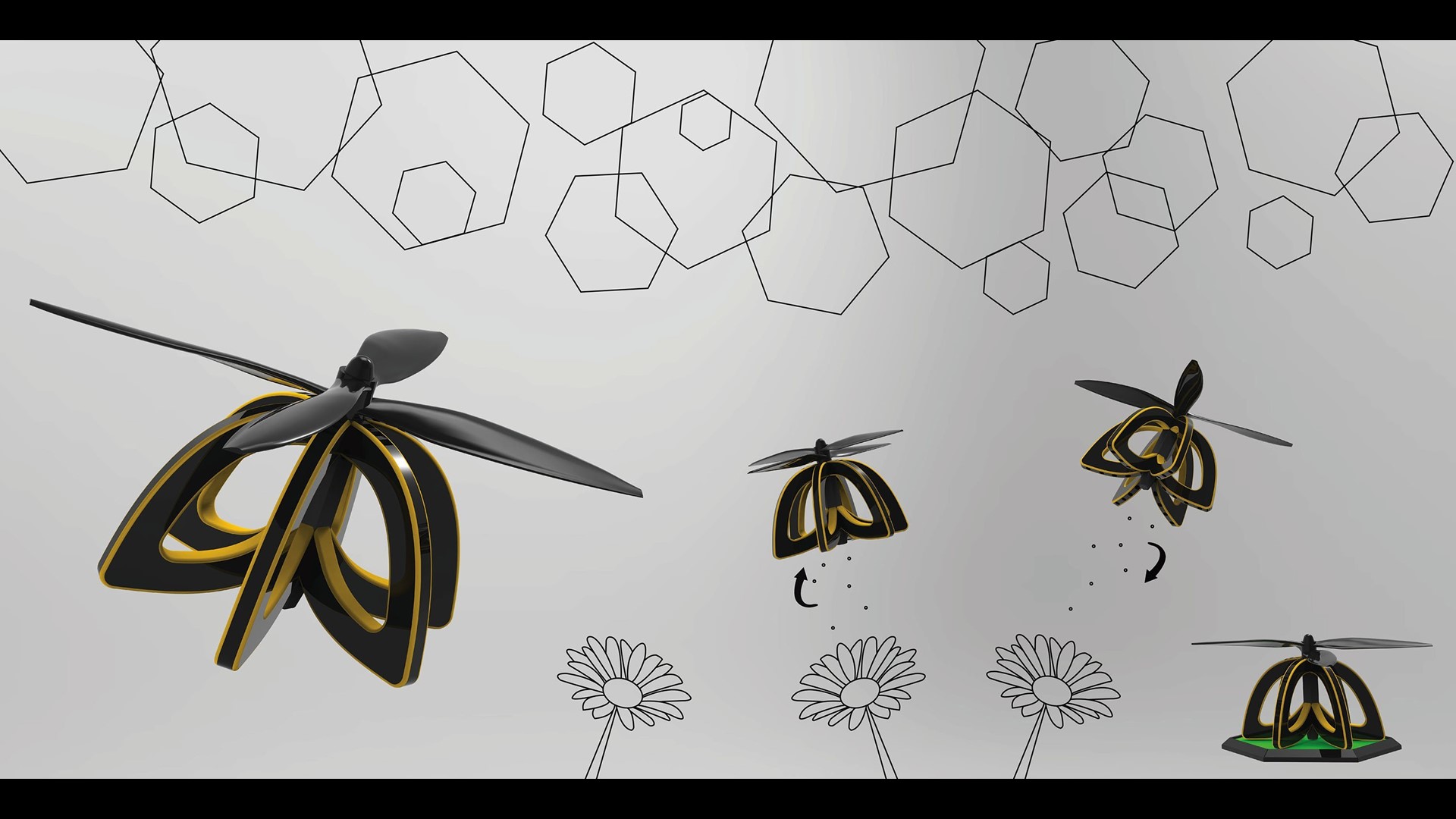 This ‘bee’ drone is a robotic flower pollinator | fox61.com