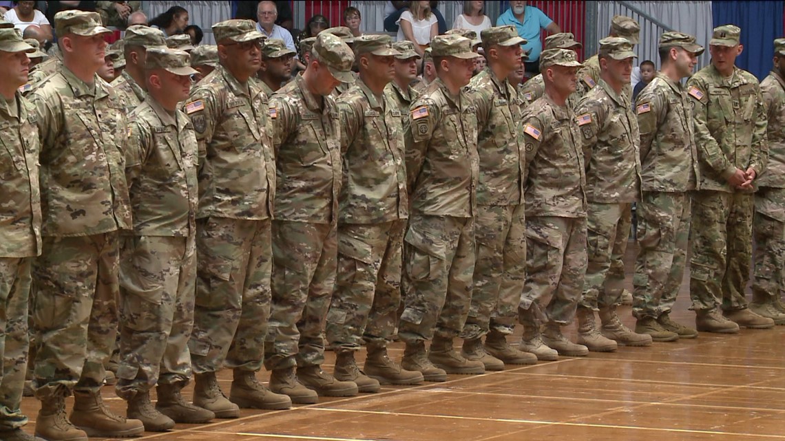 Dozens of CT National Guard members celebrate ahead of deployment ...