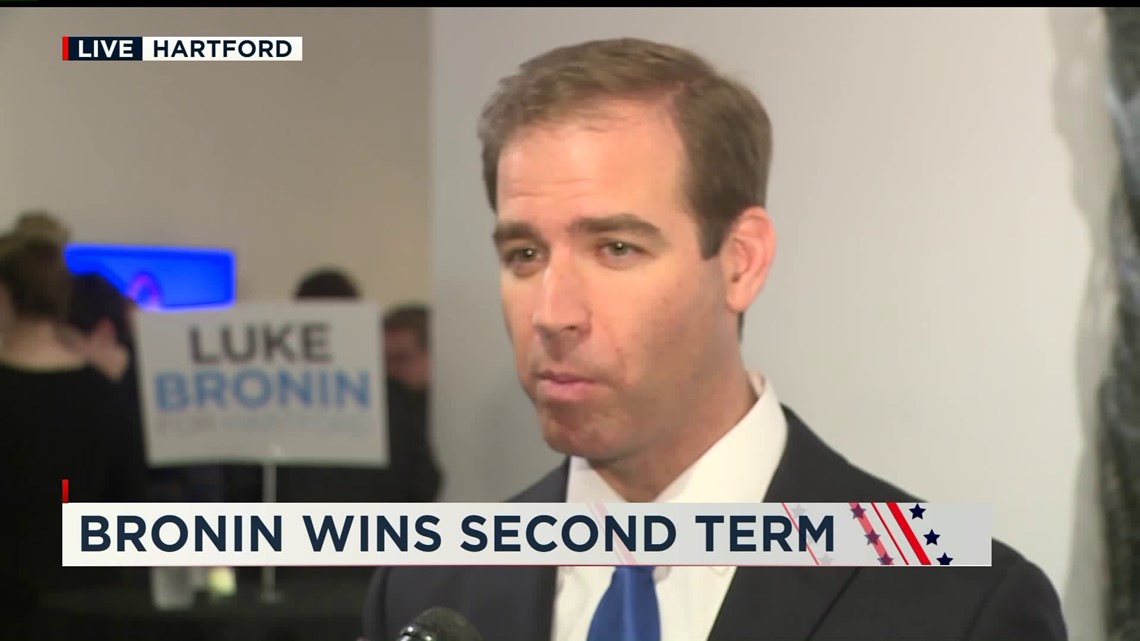 Hartford Mayor Luke Bronin claims victory, winning 2nd term | fox61.com