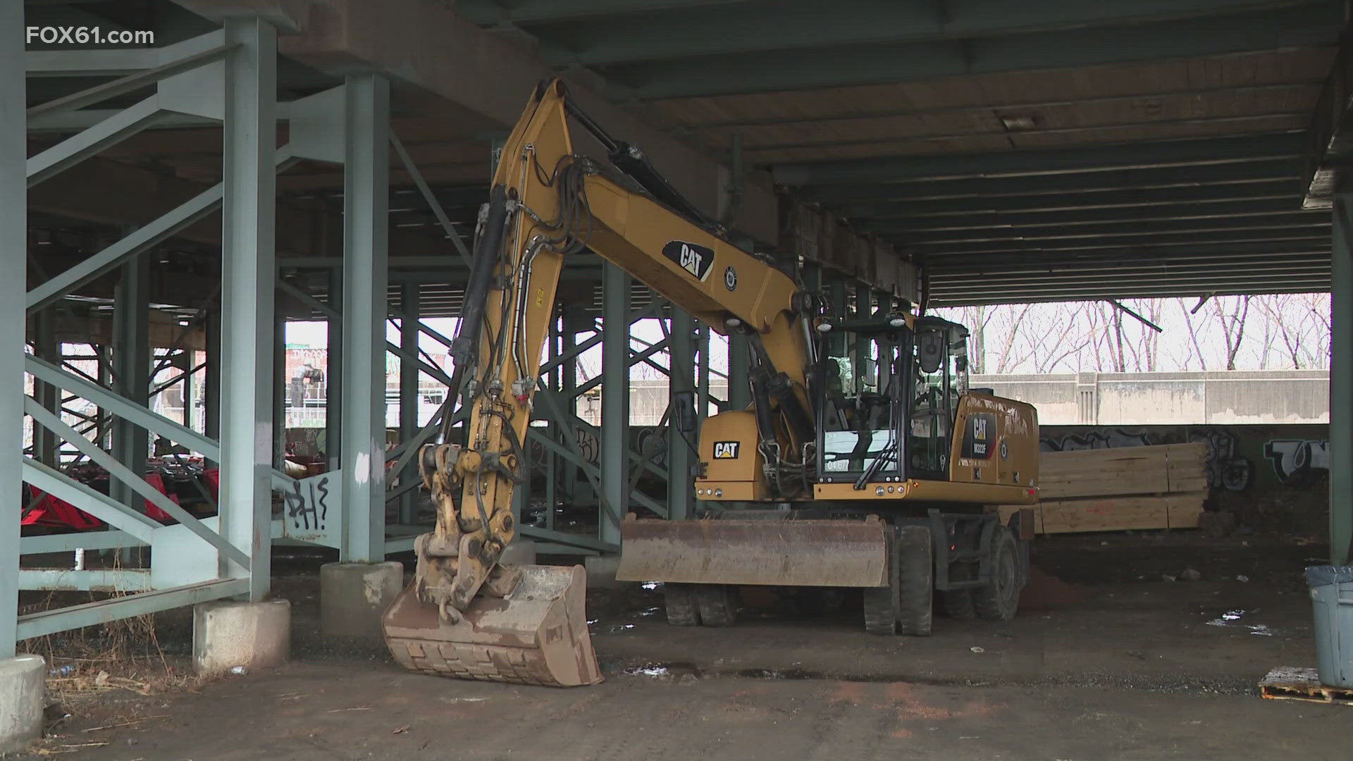 Construction underway on I-91 south in Hartford to improve Dutch Point Viaduct | fox61.com