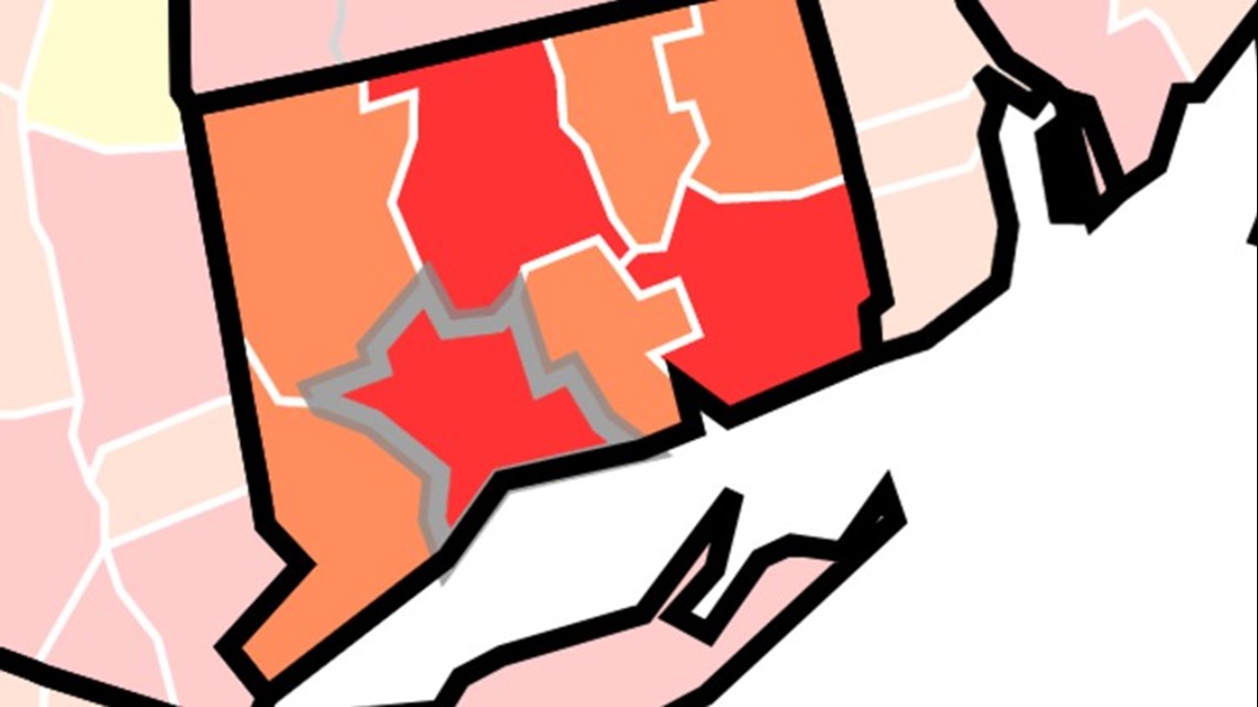 New London County added to CDC's list of areas with 'high' COVID-19 ...