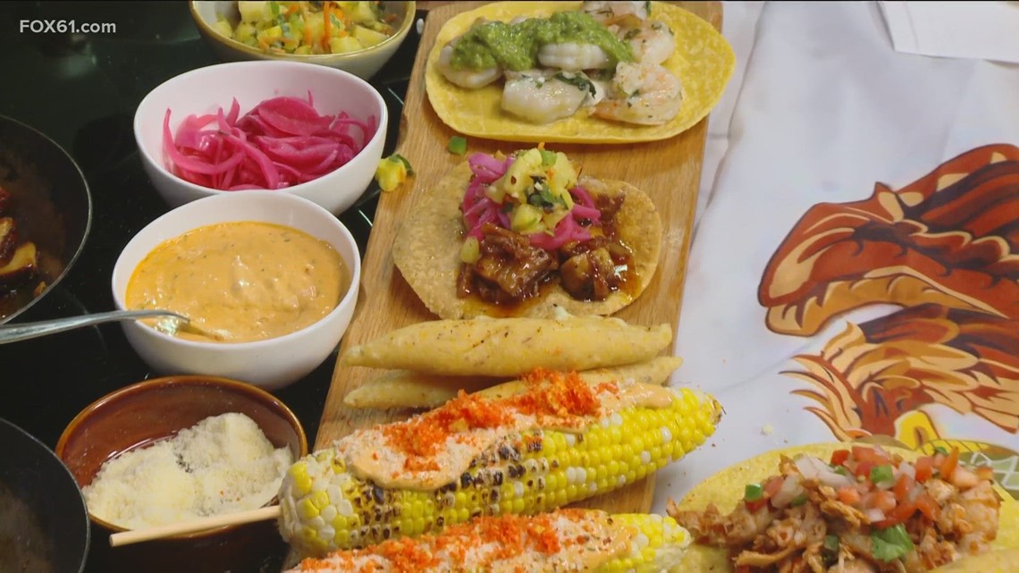 Making garlic shrimp, pork chicharron, and more with Toro Loco | fox61.com