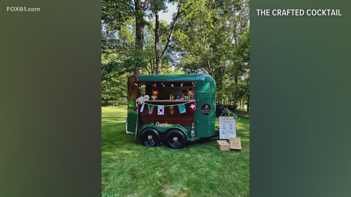 The Crafted Cocktail mobile bar brings the party to you | fox61.com