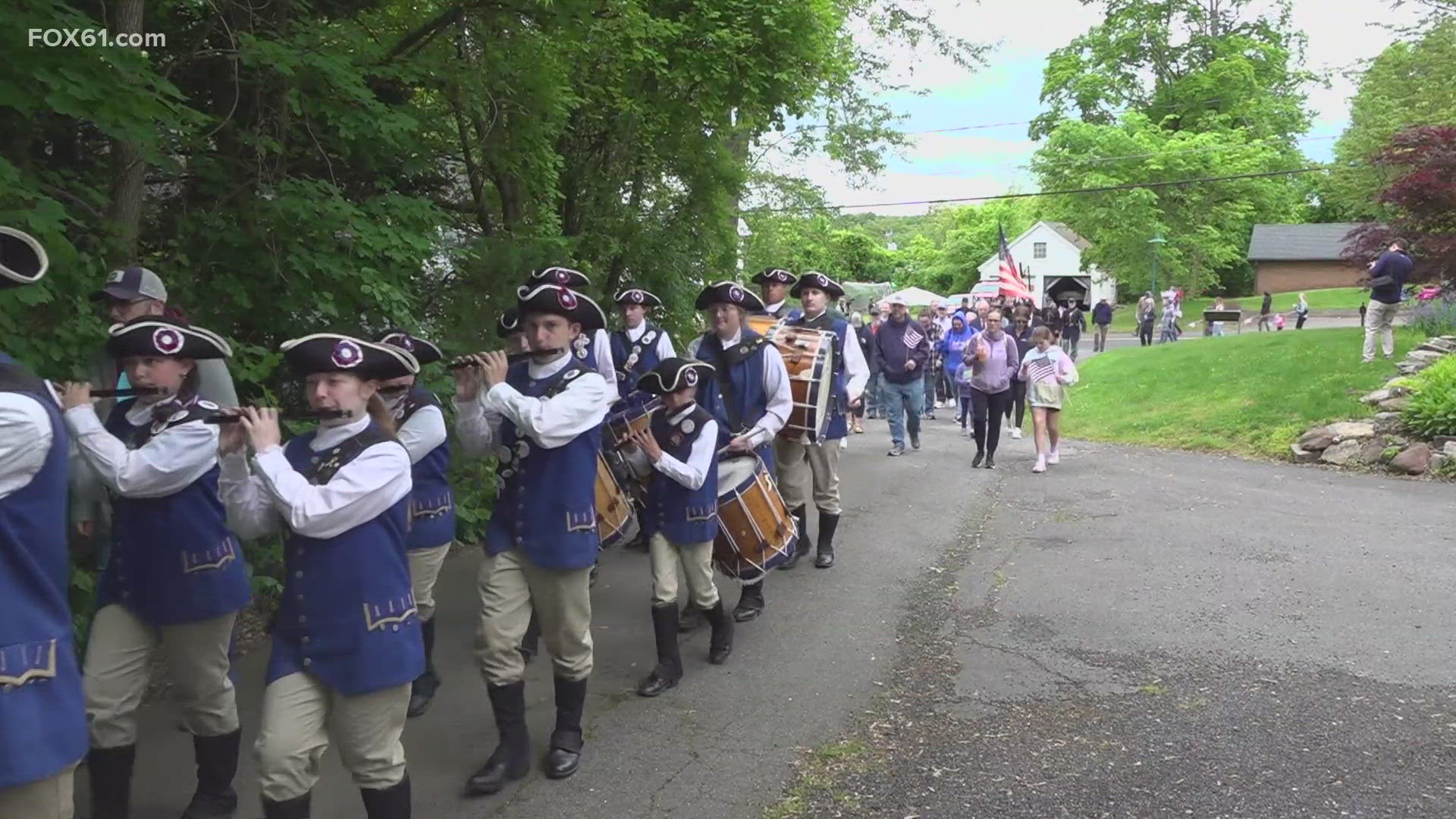 Short but historic Memorial Day parade in Vernon, Conn. honors veterans ...