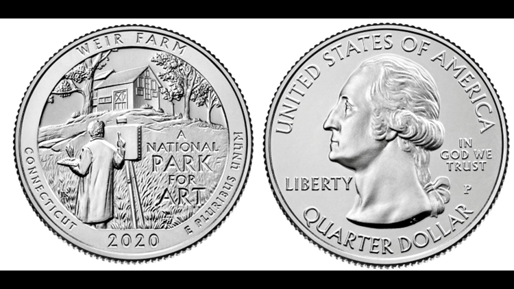 U.S. Mint releases new coin themed after Connecticut National Park ...