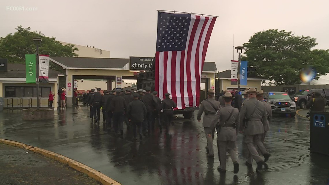 Fallen CT State Police sergeant laid to rest in Hartford | fox61.com