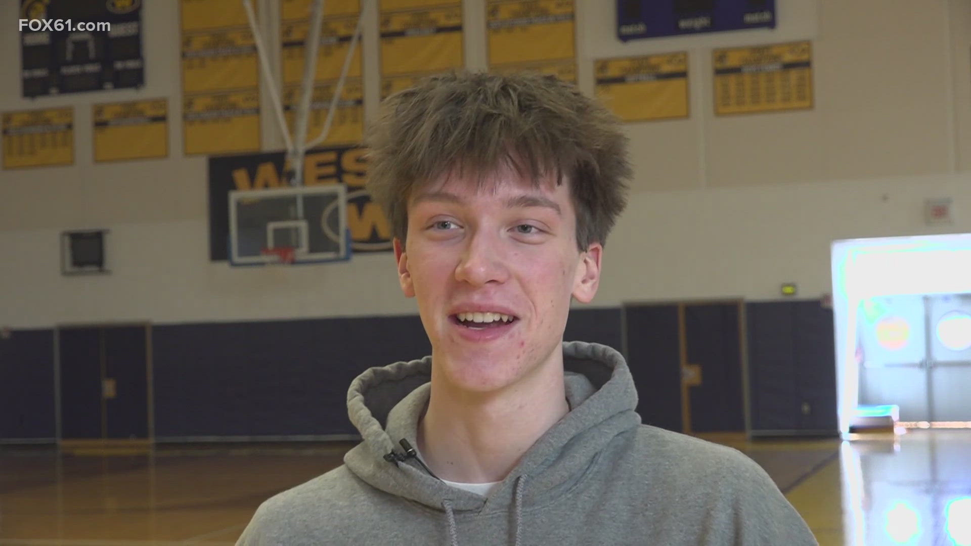 Weston High School junior makes game-winning half-court shot on his ...