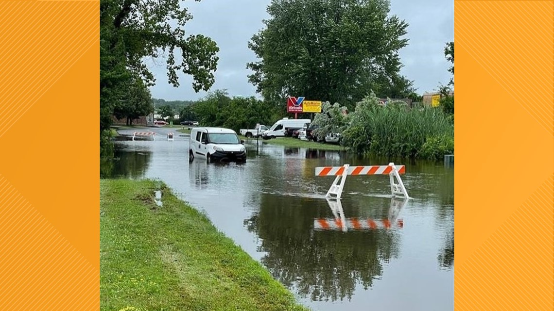 Homes evacuated in Enfield due to weather | fox61.com