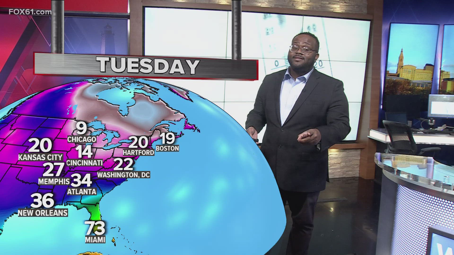 Siberian Express likely to bring stronger blast of Arctic air to CT ...