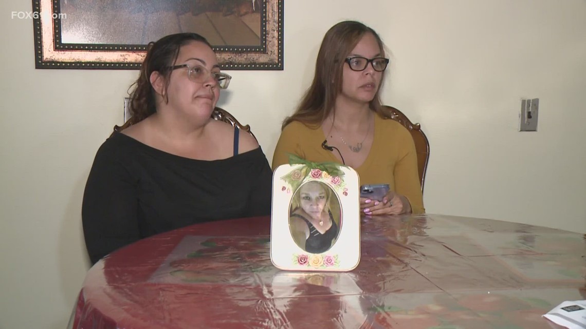 Daughters of woman stabbed to death in Hartford call for justice ...