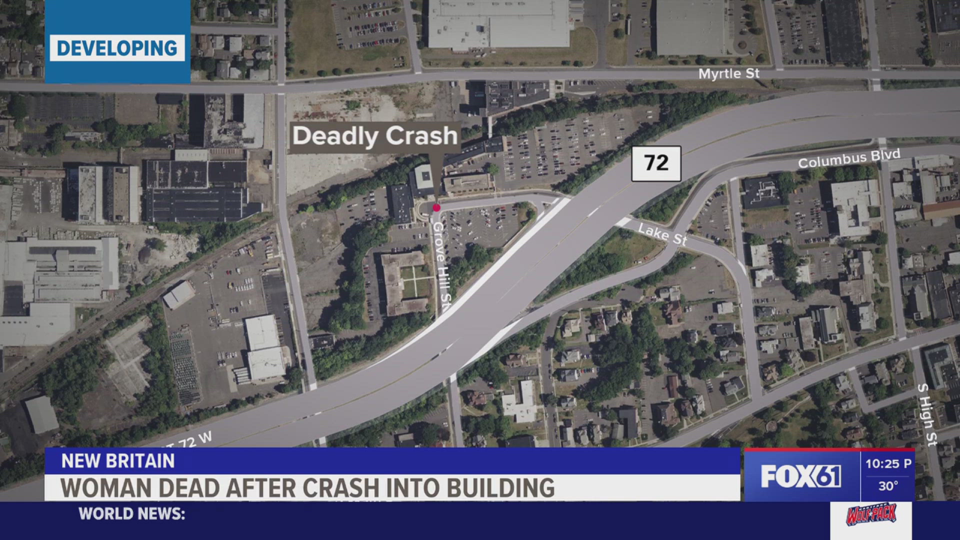 Fatal car crash into building in New Britain, Conn.: Officials | fox61.com