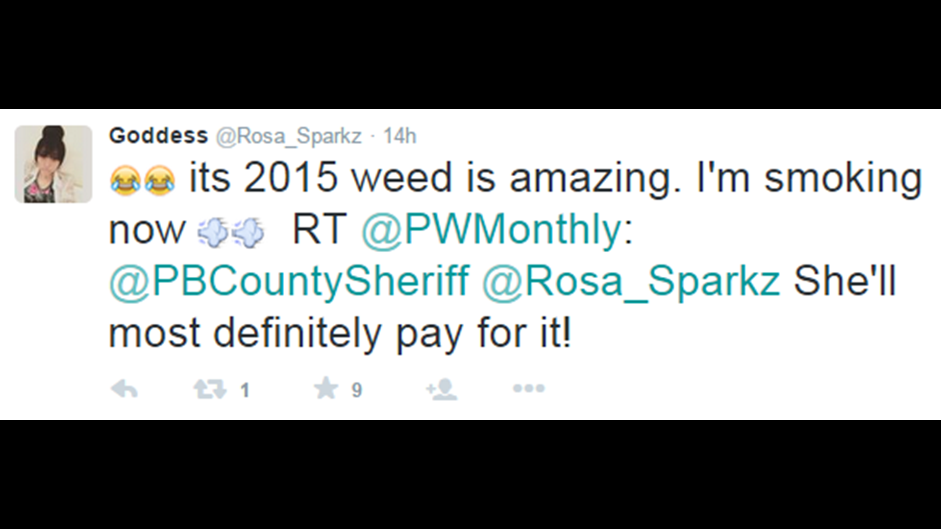 Woman tweets she wants to buy weed, police tweet back ‘Where should we ...