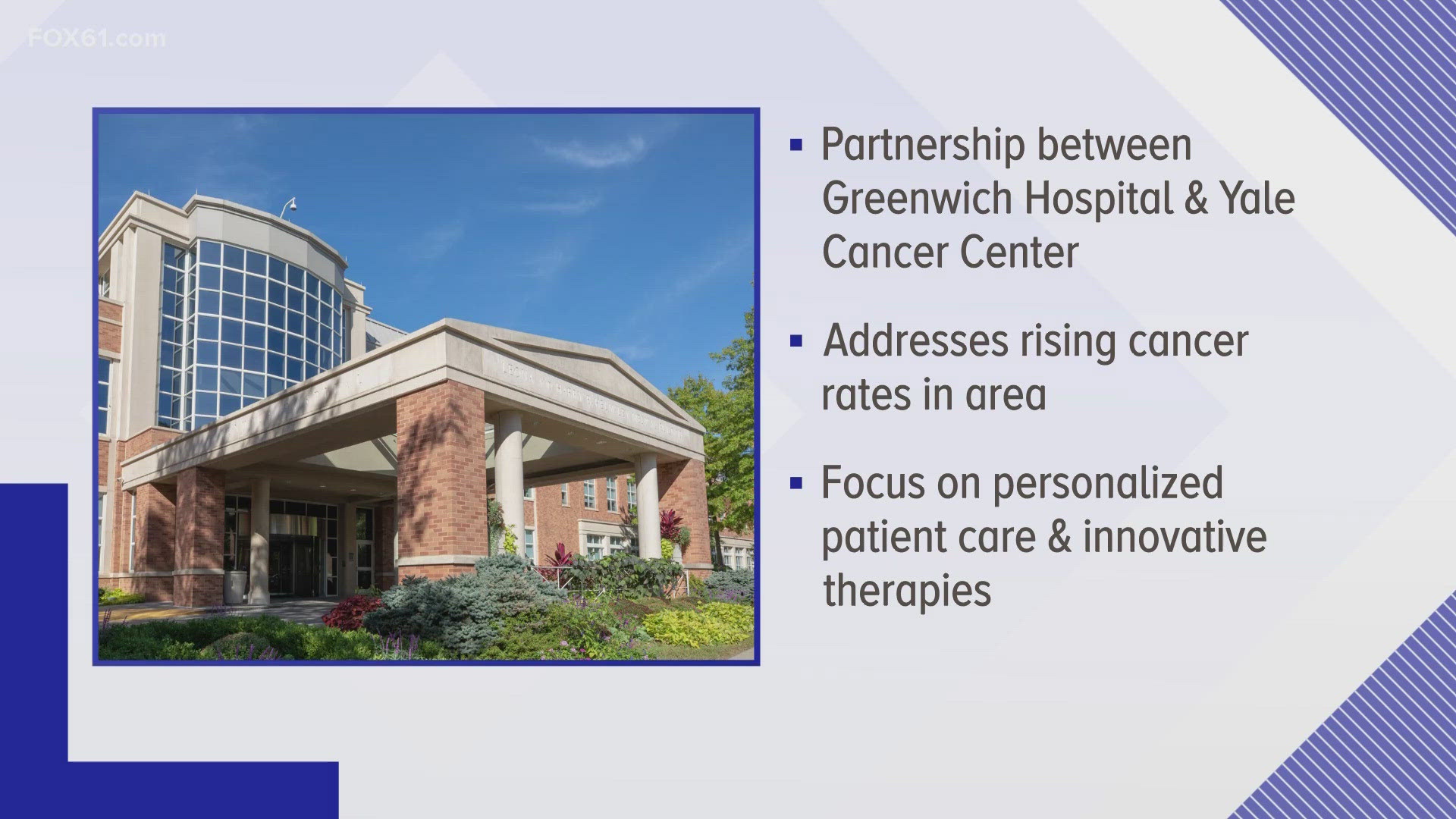 State-of-the-art cancer care center coming to Greenwich Hospital ...