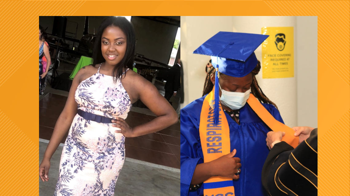 Sister accepts Jessica Edwards' degree from MCC | fox61.com