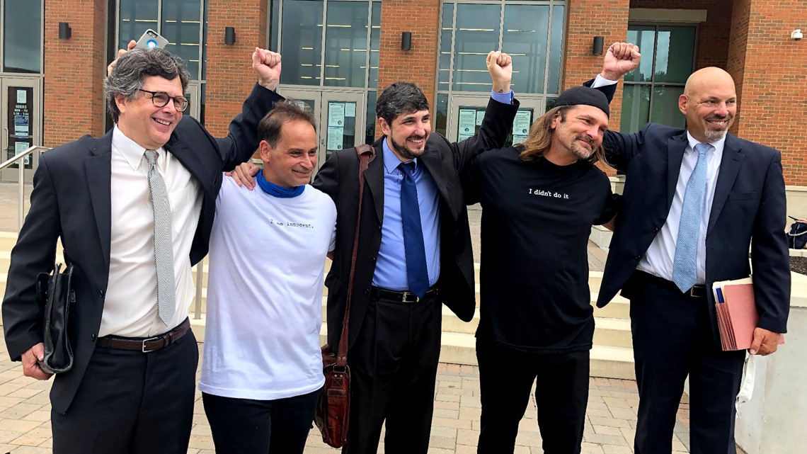 Charges dismissed against men convicted in 1985 murder | fox61.com