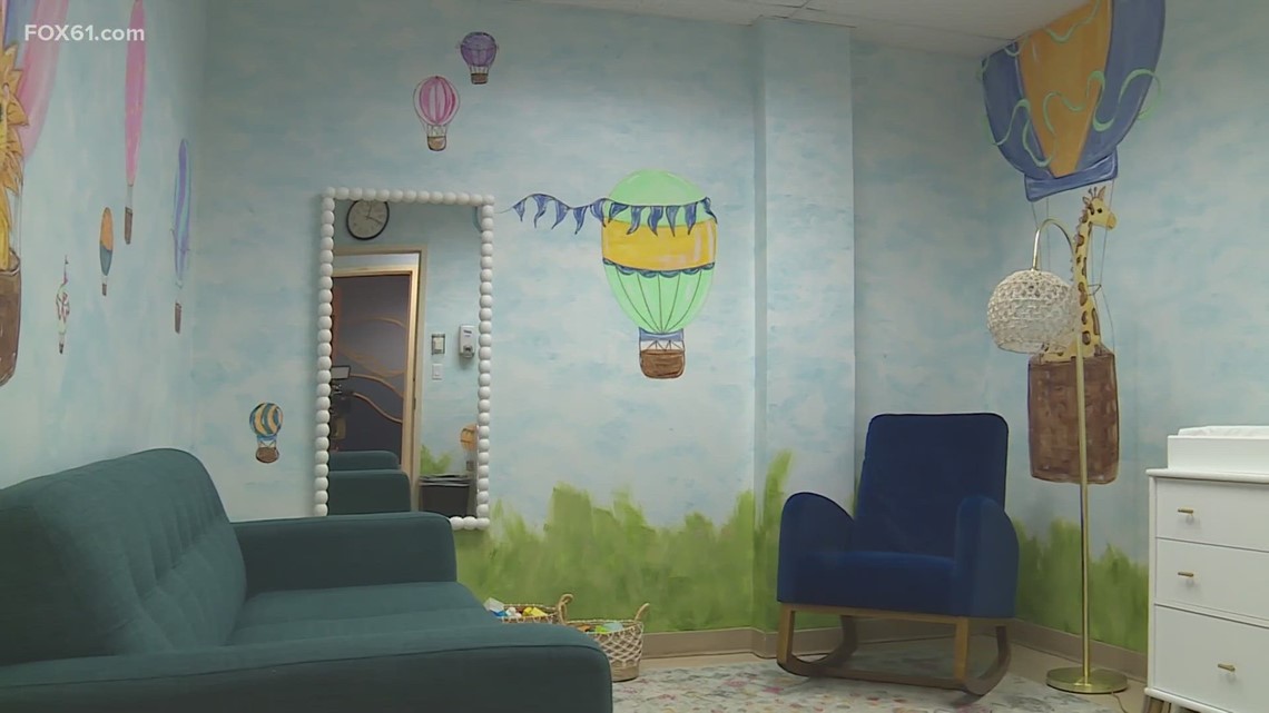 Milford DCF unveils new visitation rooms | fox61.com