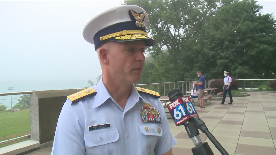 Rear Admiral William Kelly, U.S. Coast Guard Academy Superintendent ...