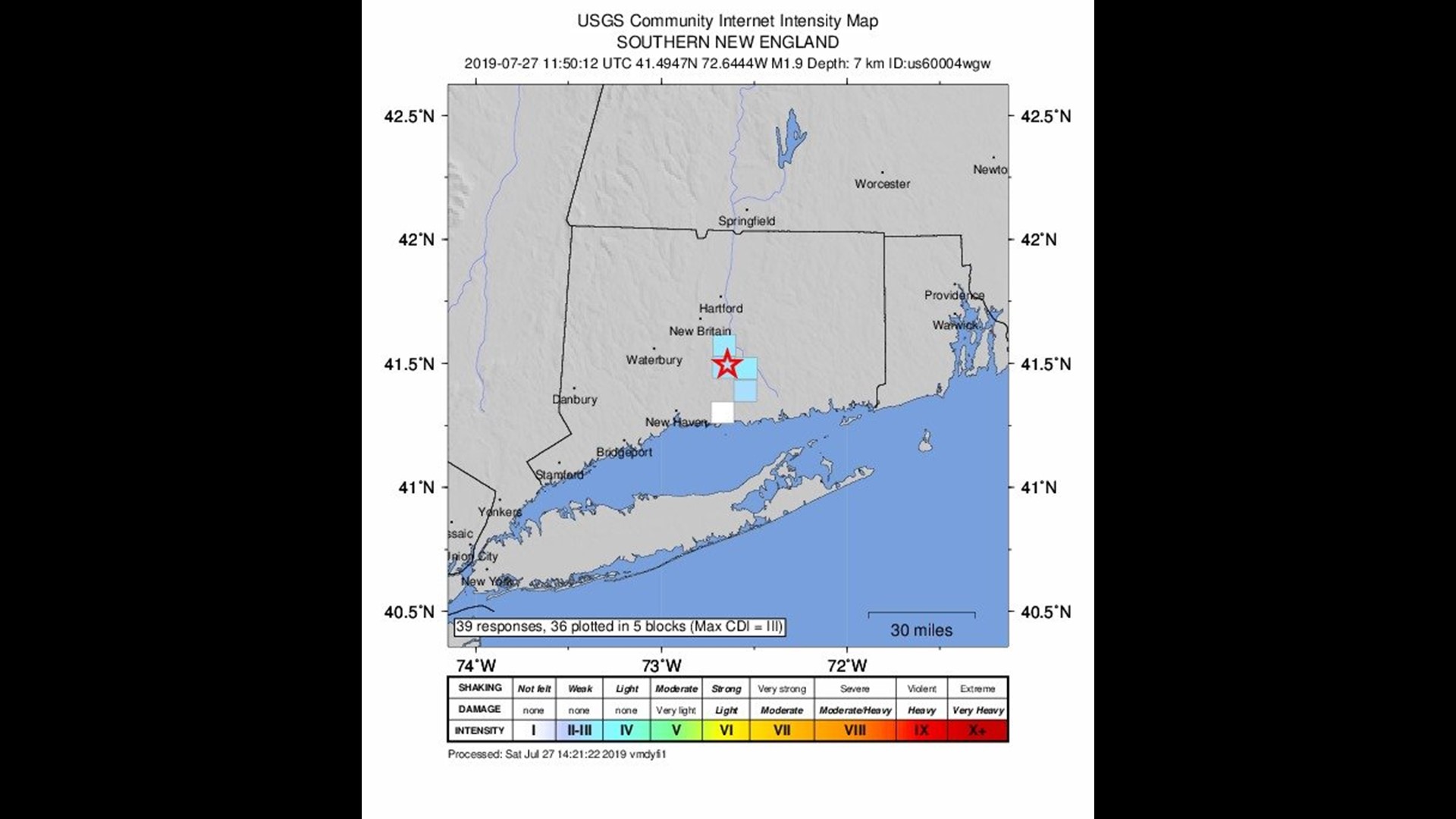Magnitude 1.9 earthquake shakes central Connecticut | fox61.com