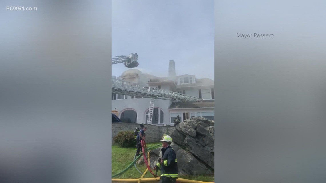 Firefighters injured while battling fire in New London at Lighthouse ...