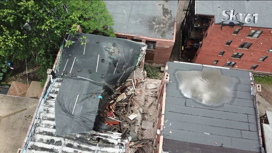 Partial building collapse in Hartford forces evacuations from homes and ...