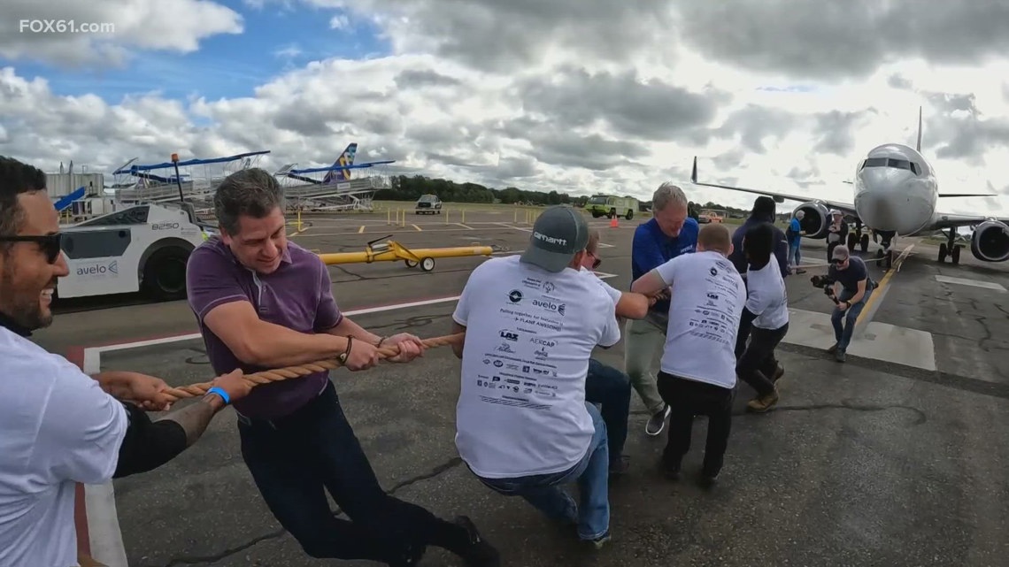 'Plane Pull' contest benefits Special Olympics Connecticut | fox61.com
