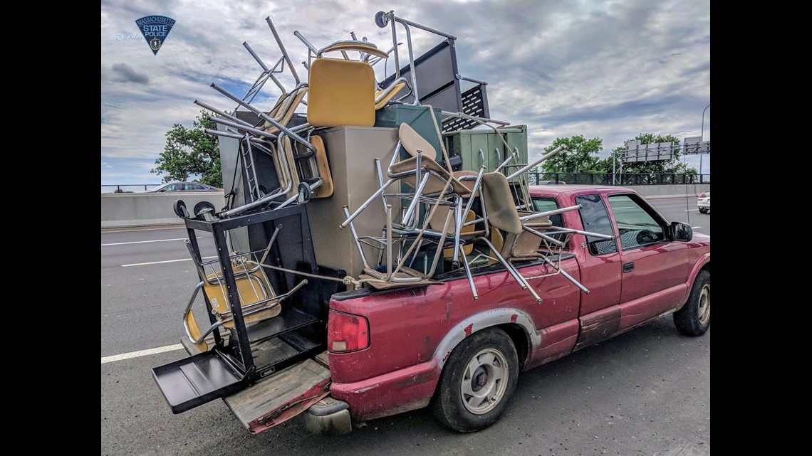 Classroom furniture, onions are the most recent road hazards | fox61.com