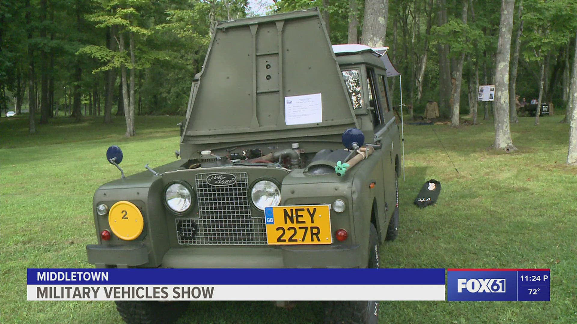 4th annual Military Vehicle Show was held in Middletown | fox61.com