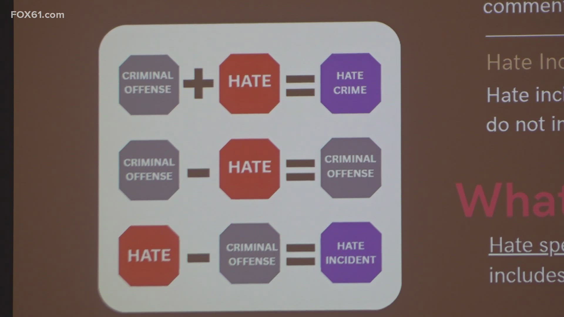 Conn. law enforcement continue to urge public to report hate crimes ...