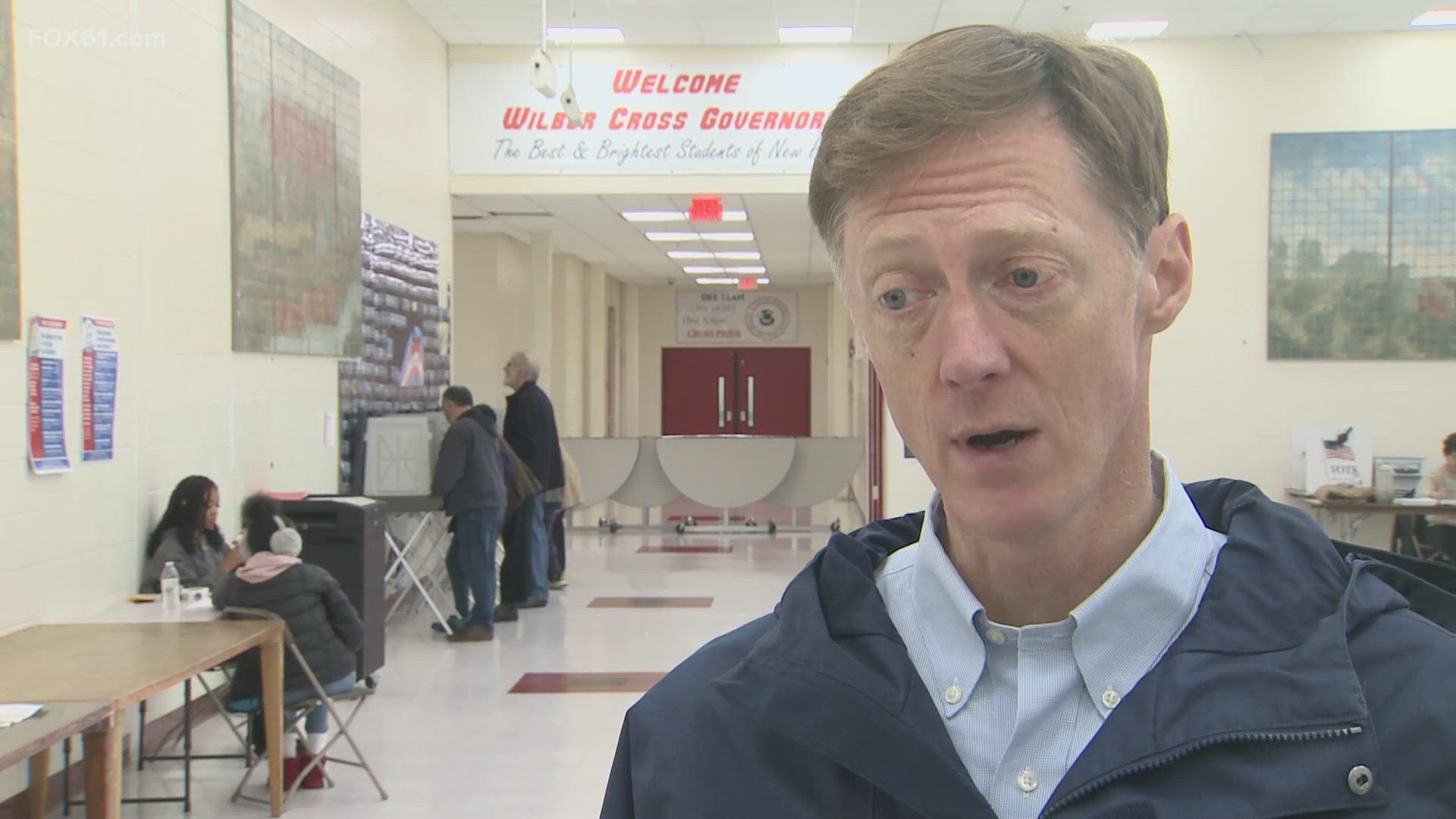 New Haven Mayor Justin Elicker speaks on election day | fox61.com