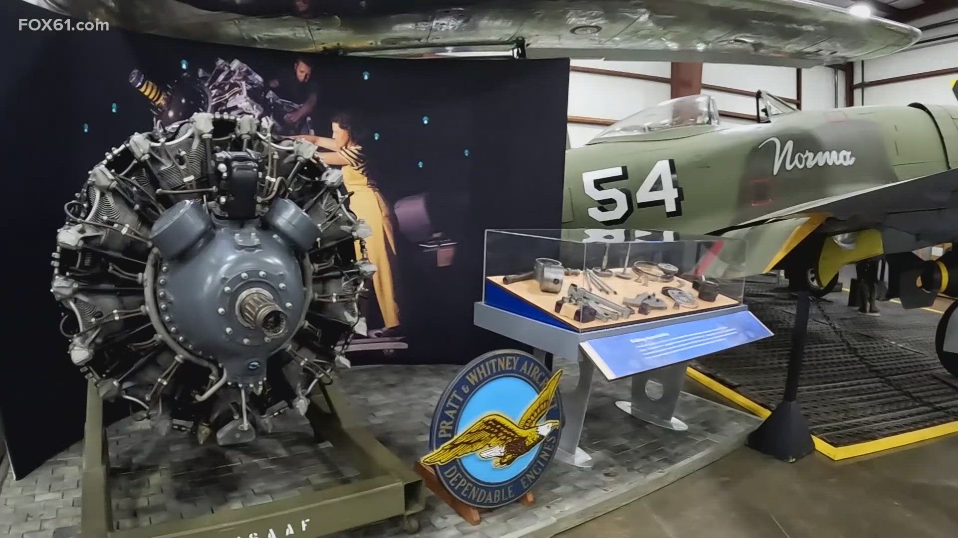 Pratt & Whitney power play at the New England Air Museum | fox61.com