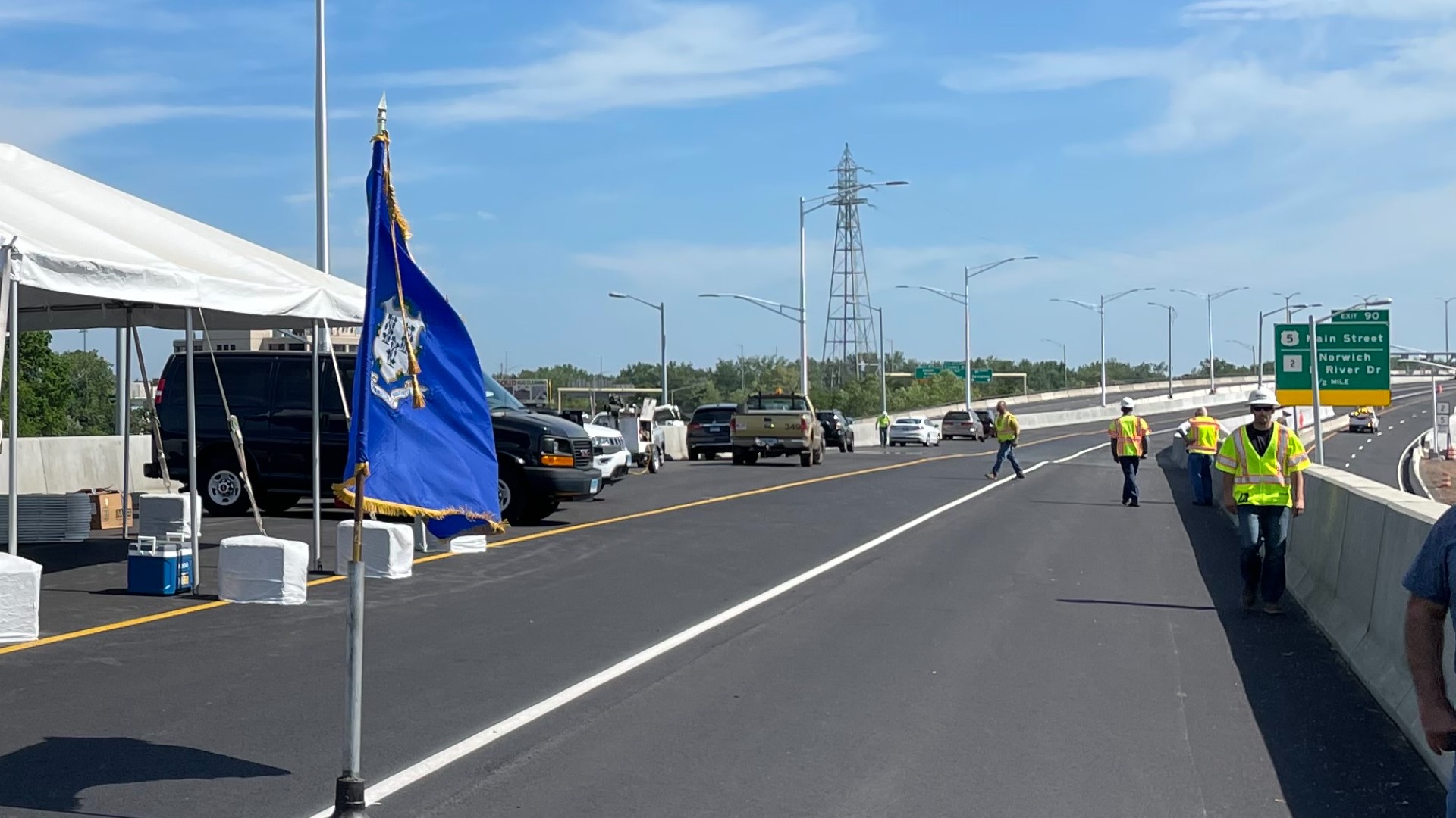 Newly built exit unveiled on I-91 in Hartford aimed at easing traffic ...