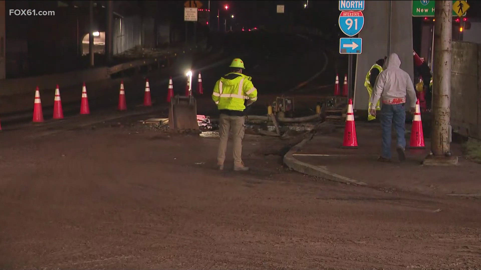 Hartford water main break repairs continue through end of Wednesday ...