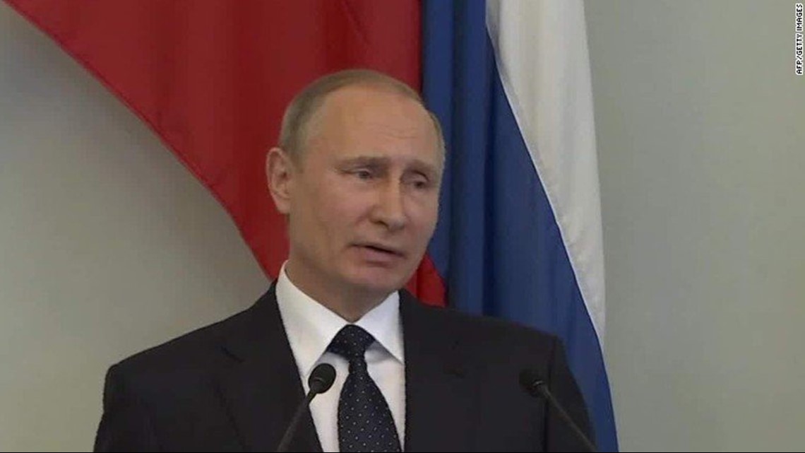 Vladimir Putin takes dip in freezing water to mark feast of the ...