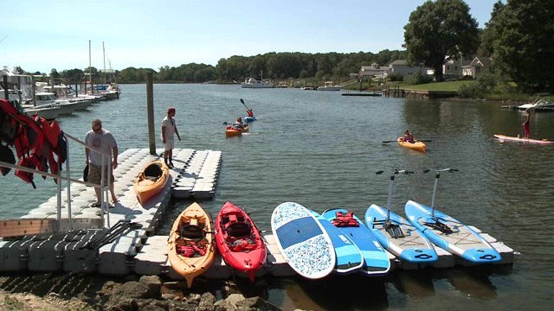 New water activity at Smith Cove gives visitors a chance to ‘walk on ...