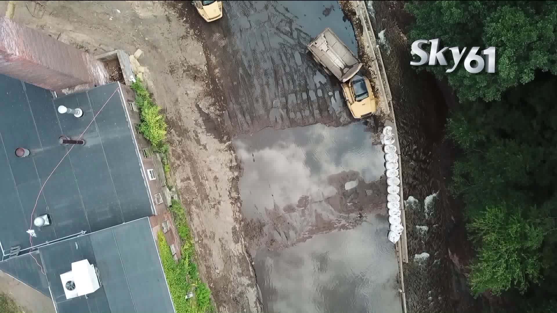130-year-old dangerous dam demolished in Enfield | fox61.com