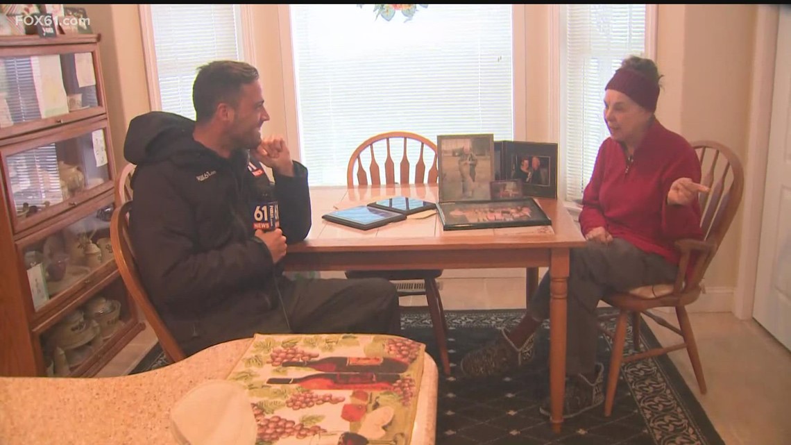 CT viewer gives late husband's snow sled to FOX61 reporter | fox61.com