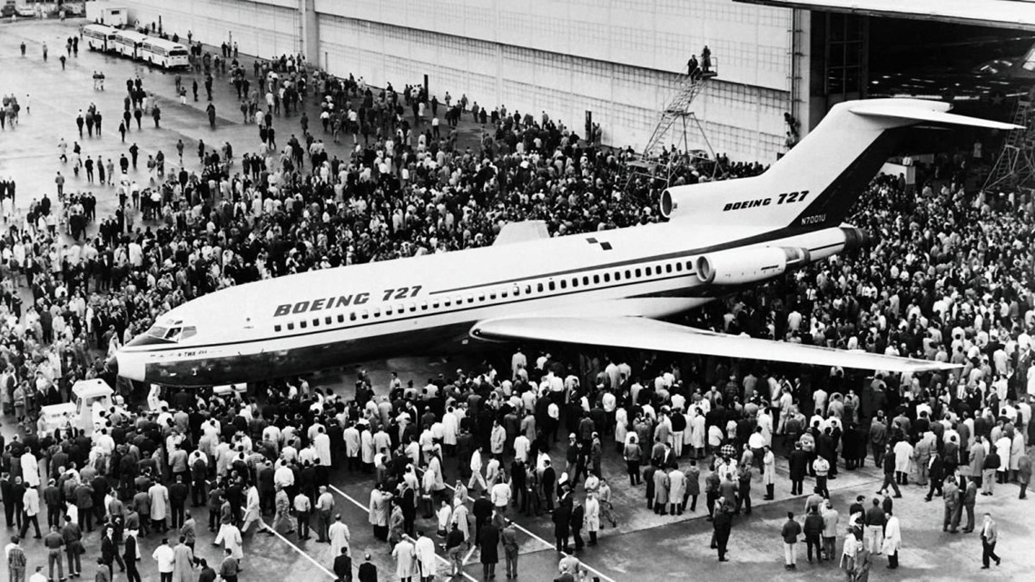 Boeing’s famous trijet 727 makes last commercial flight | fox61.com