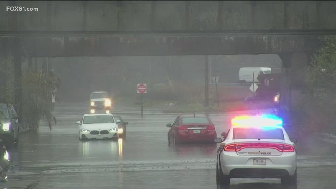 Storm causes floods in parts of Connecticut ahead of Thanksgiving ...