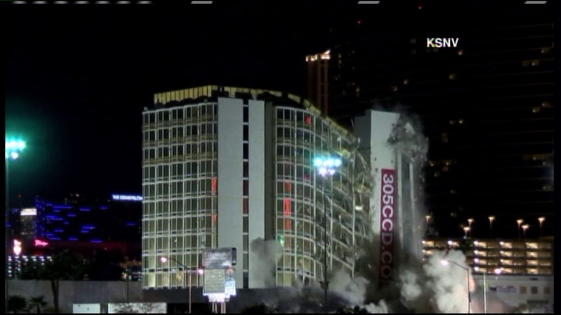 2nd blast likely needed to complete Las Vegas hotel implosion | fox61.com