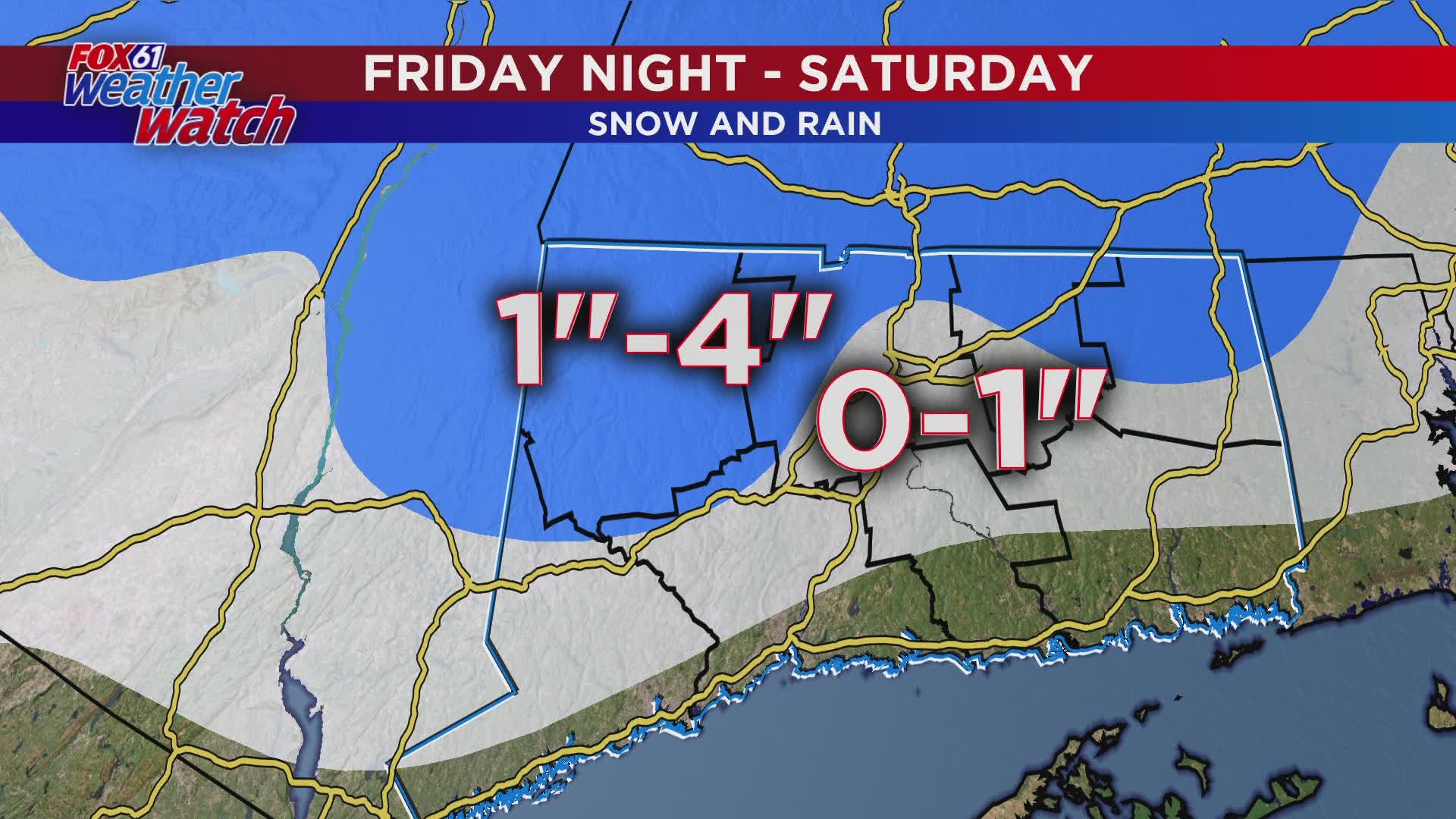 Spring snow Friday night into Saturday morning | fox61.com