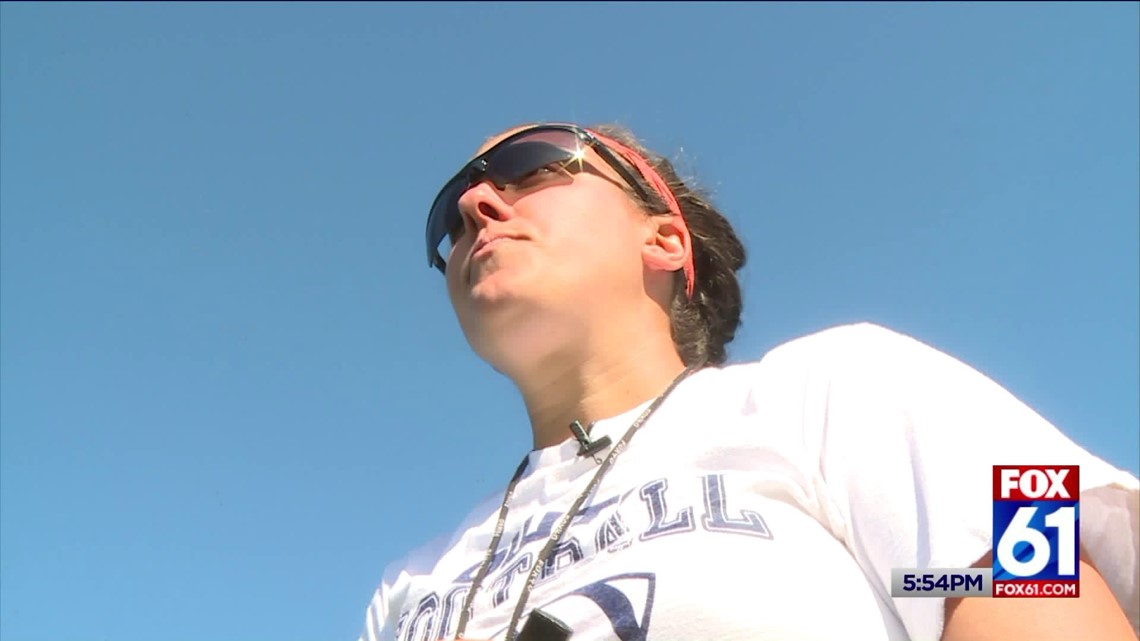 Jennifer Garzone, making history as the first female high school ...