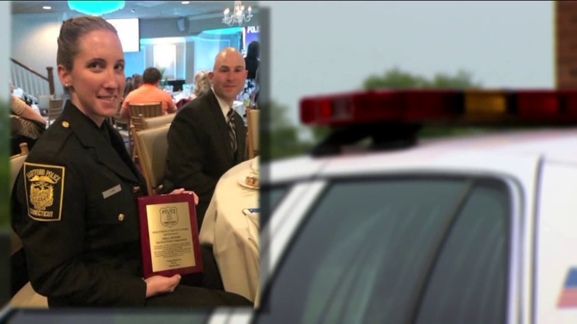 Months after brutal attack, a new beat for veteran HPD officer | fox61.com