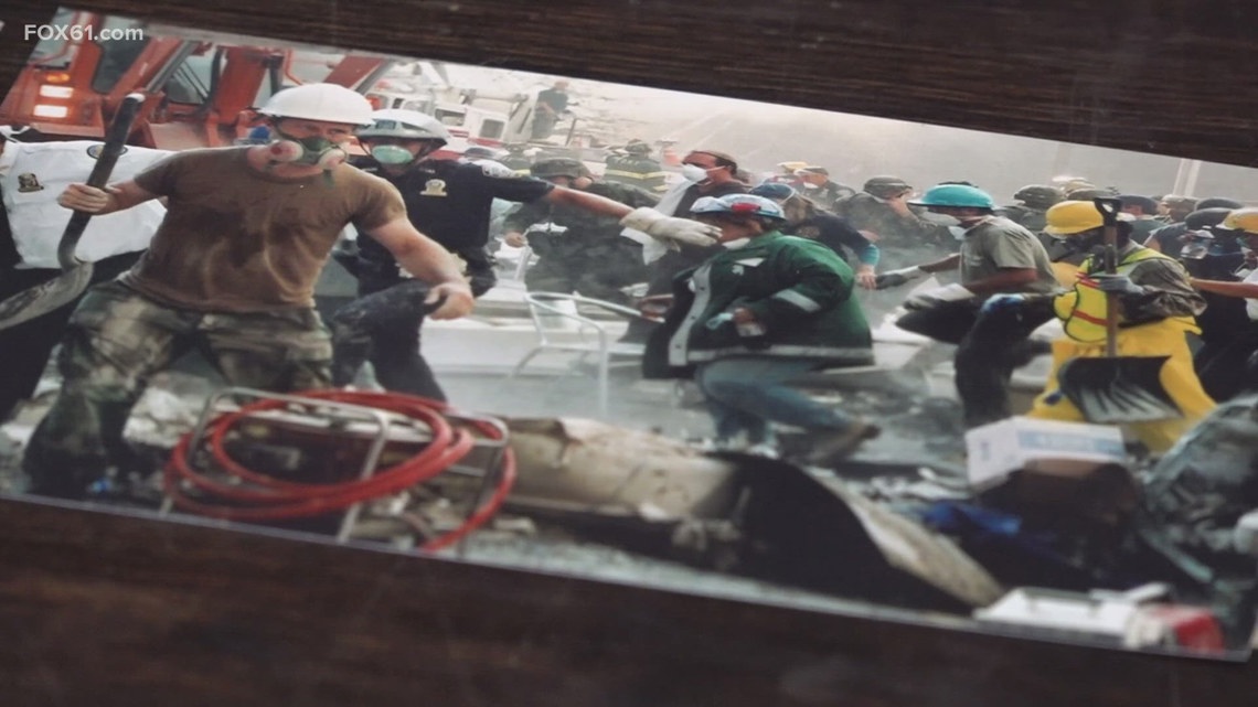 New images of Ground Zero on 9/11 are shared by Connecticut first ...