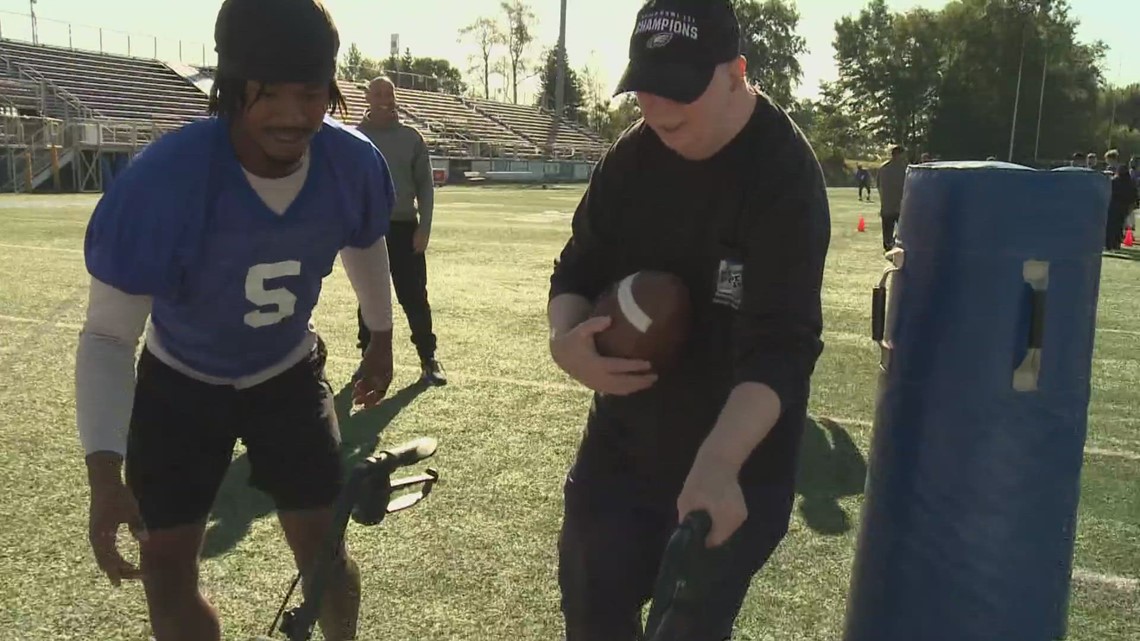 CCSU football helps put smiles on those with the Beautiful Lives ...
