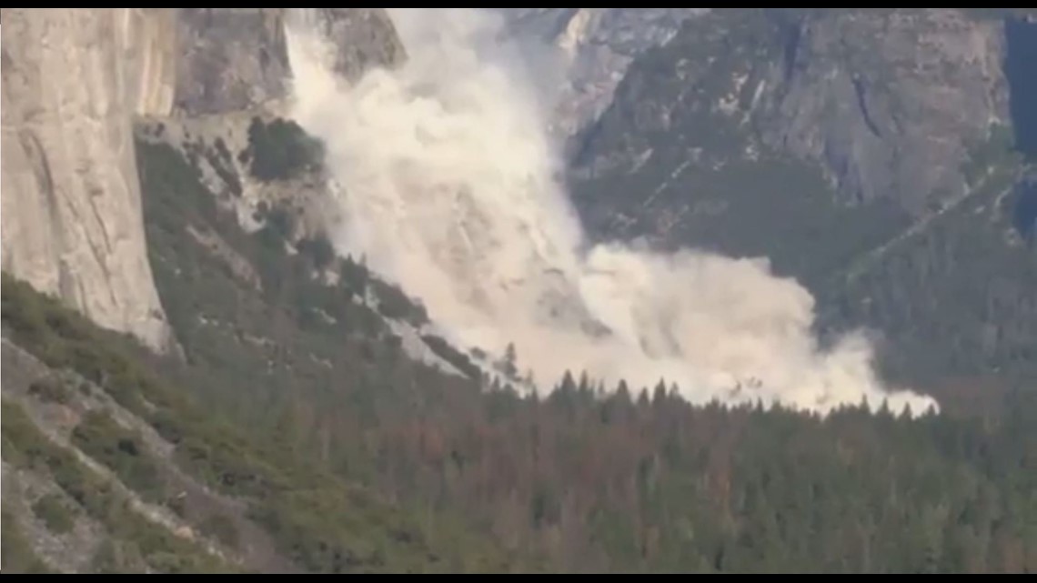 Two days, two dangerous rock falls at Yosemite National Park | fox61.com