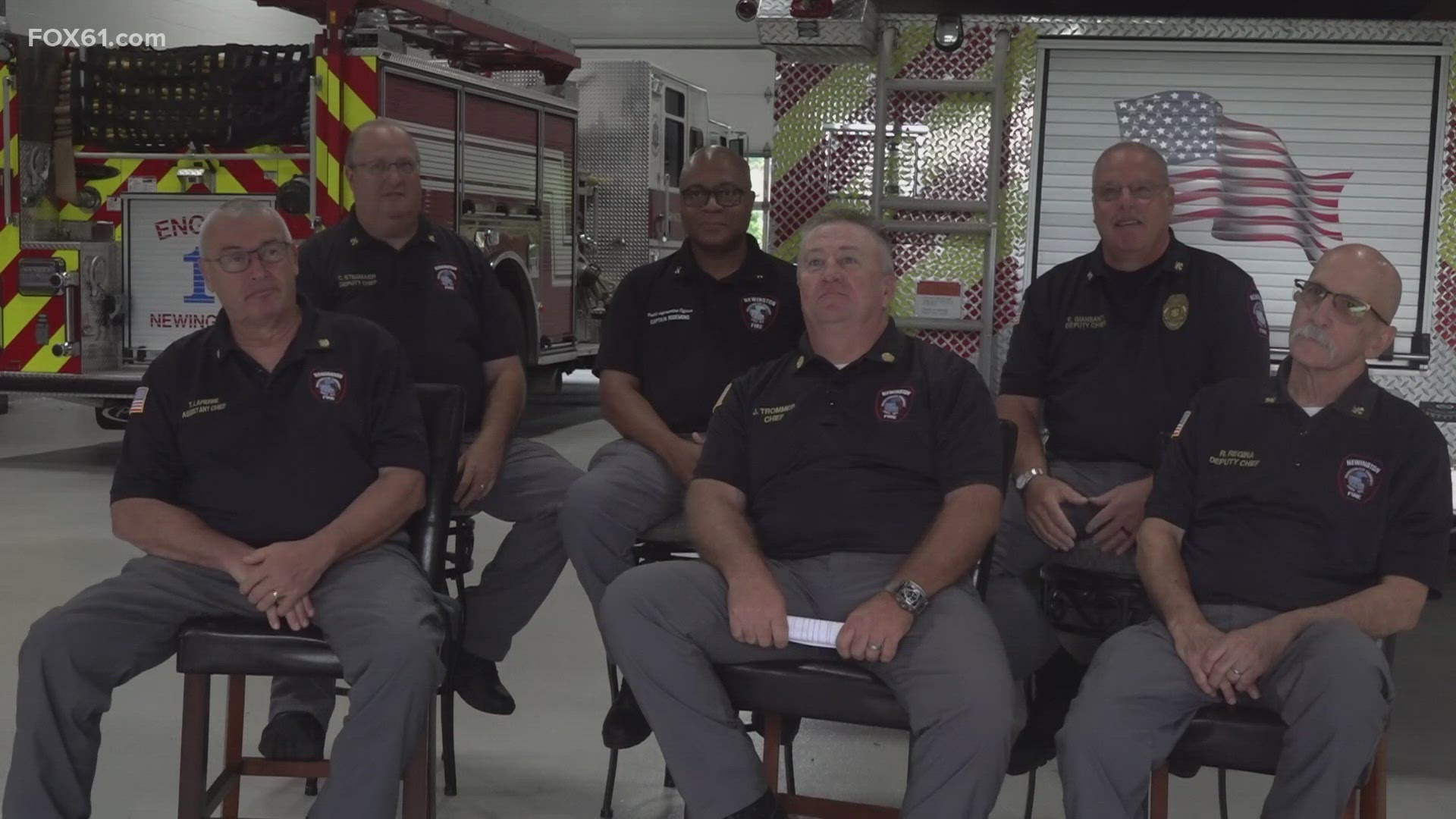 Newington, CT Volunteer Fire Department celebrates rare national rating ...