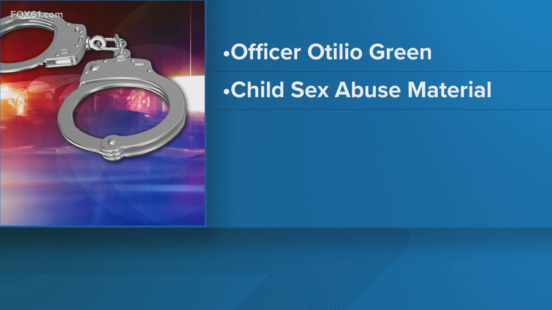 Yale police officer arrested for alleged possession of child sex abuse material | fox61.com