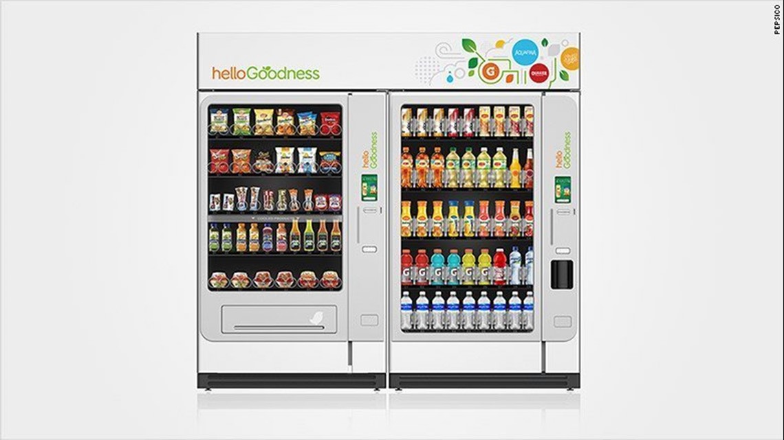 Pepsi’s ‘good-for-you’ vending machines sell Doritos, Gatorade | fox61.com