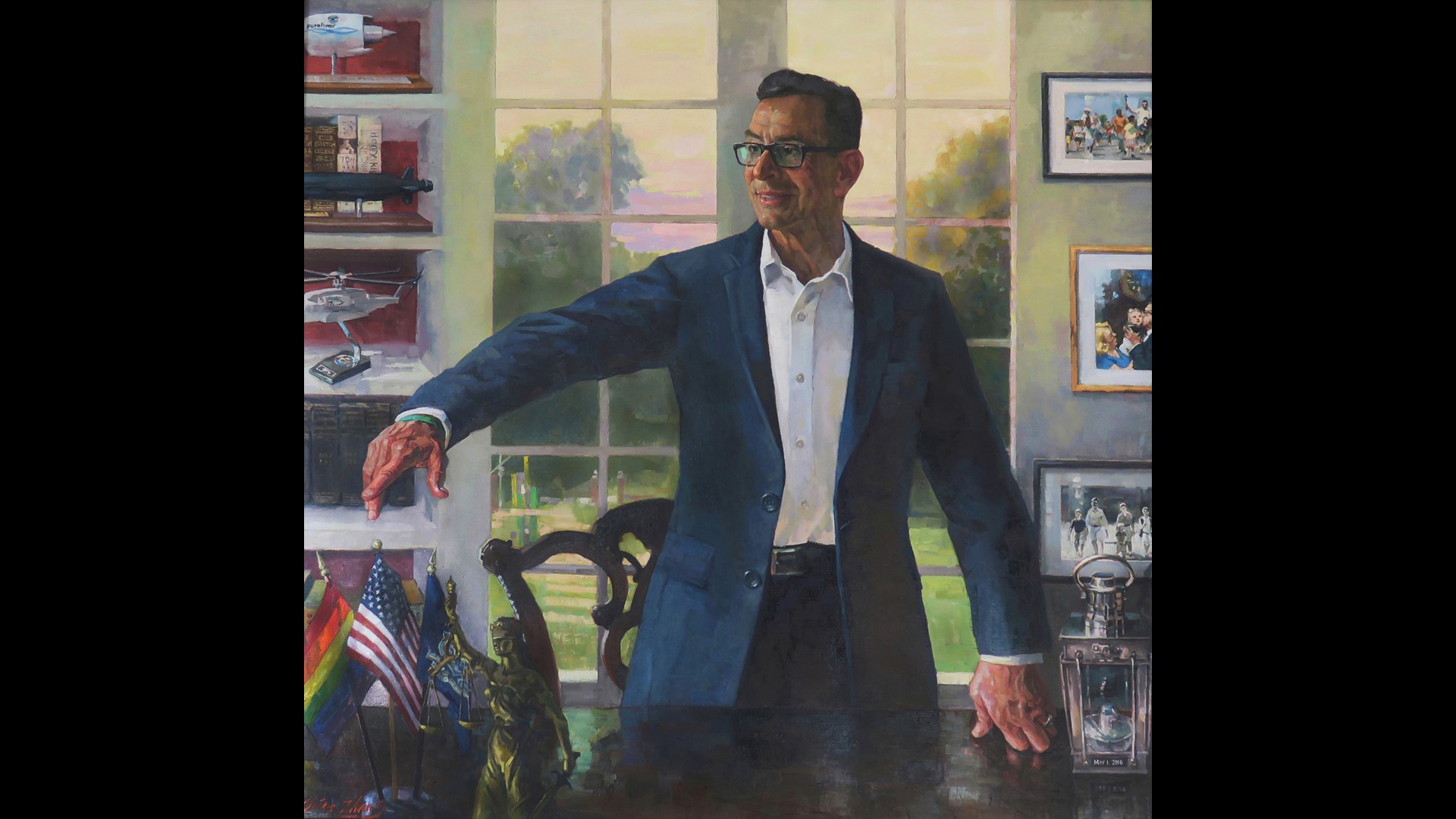 Gov. Malloy’s portrait unveiled at museum of Connecticut History ...